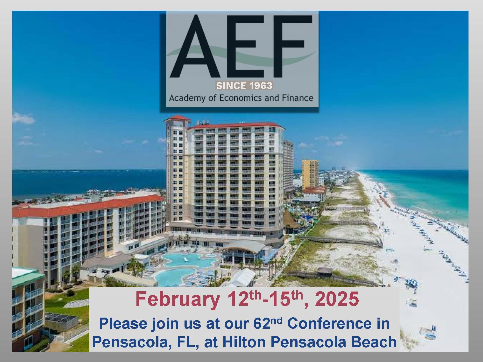 Conference – Academy of Economics and Finance